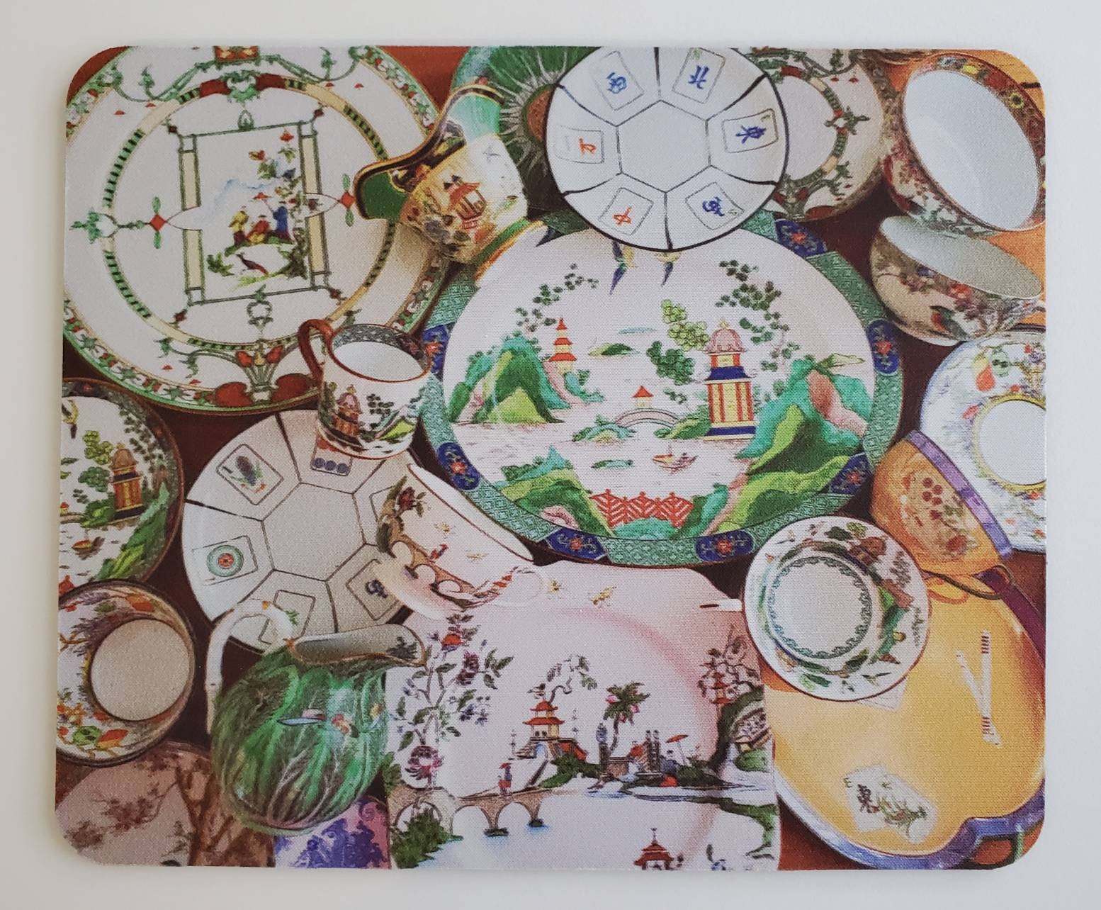 Mouse Pad of Mahjong and Chinese Motif China - Etsy