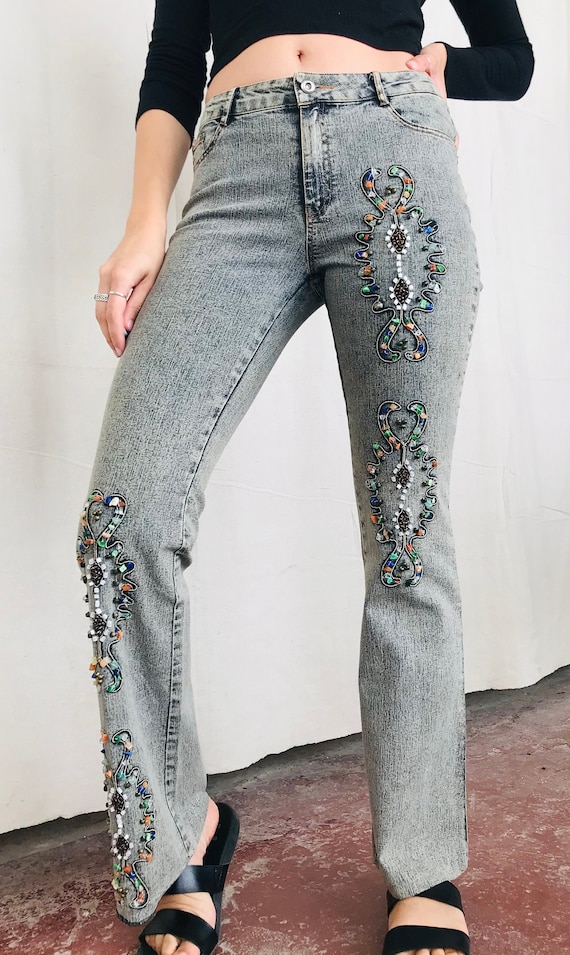 Vintage gem beaded - Gem
