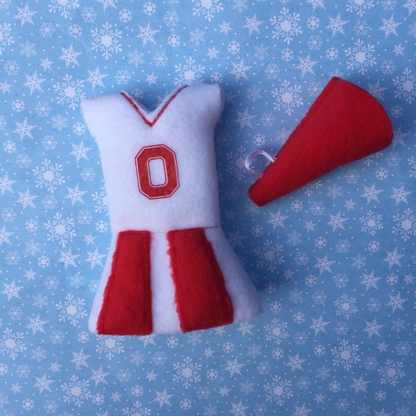 Ohio State Cheerleader Outfit - Etsy