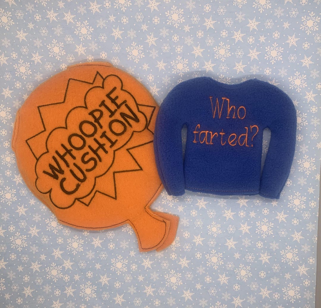 Elf Doll Costume: Whoopie Cushion or "who Farted?" Sweater - Etsy