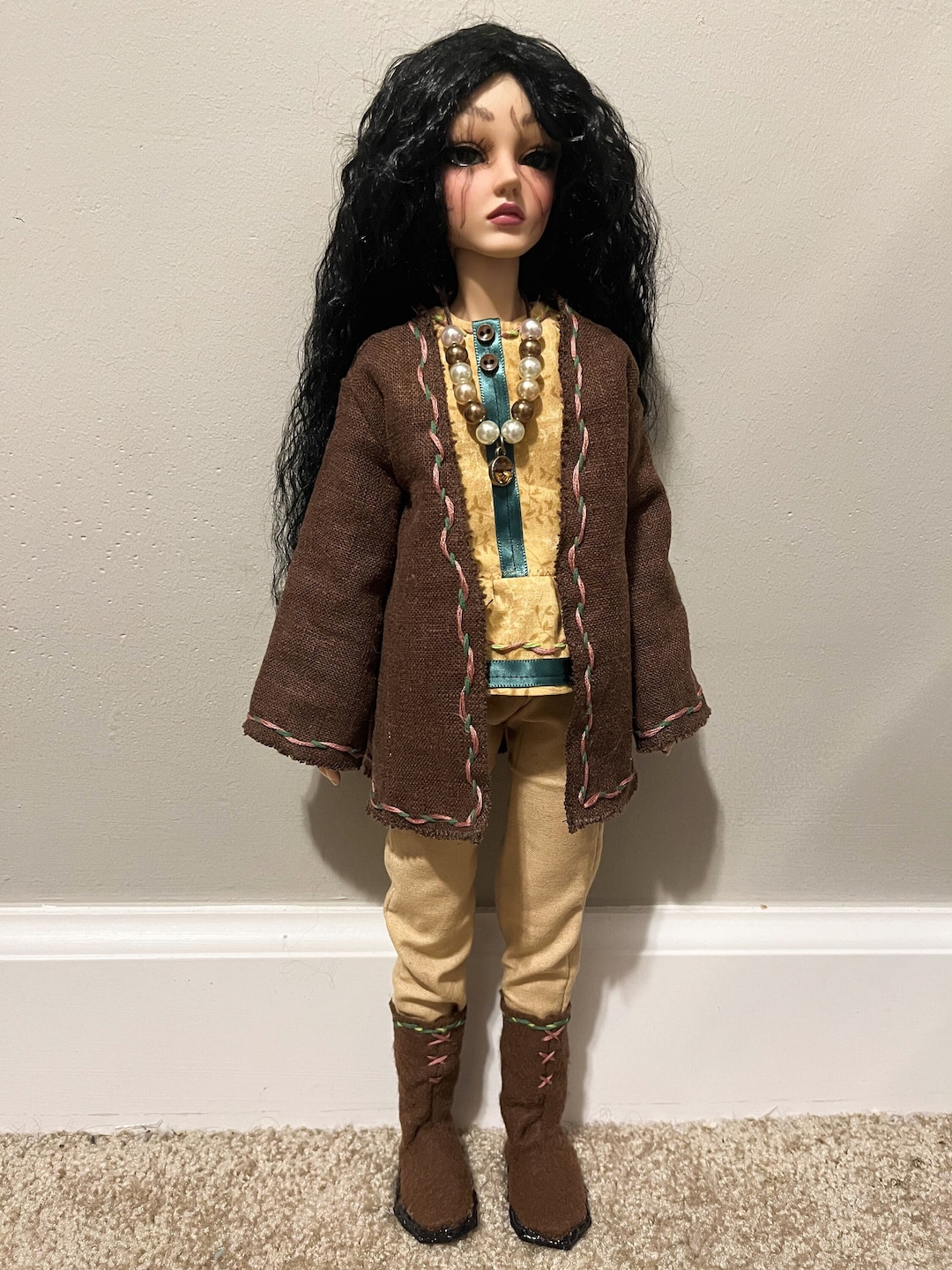 1/4 MSD BJD Ball-jointed Doll Medieval Outfit Set Handmade - Etsy