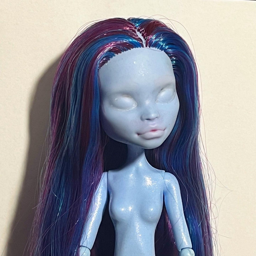 OOAK Monster High Reroot — FOR CUSTOM (abbey) - Etsy