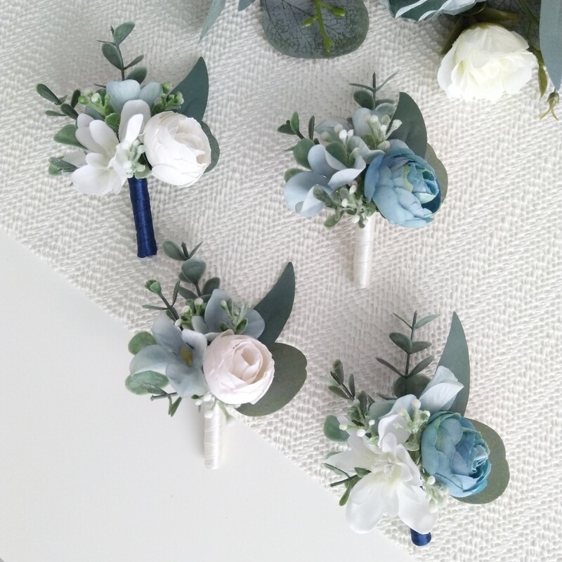 Groomsmen Buttonhole - Etsy