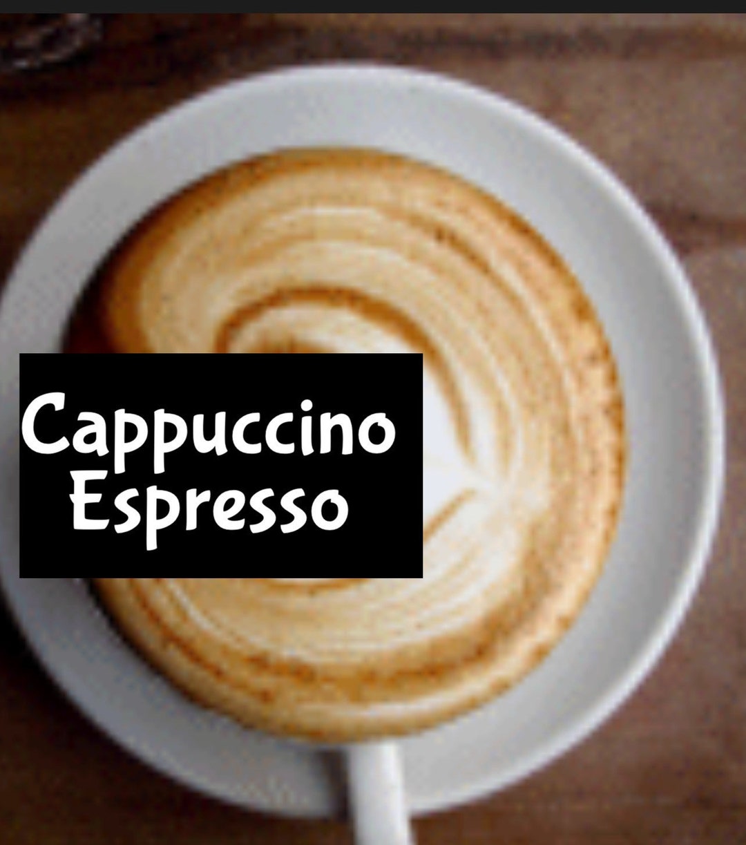 CAPPUCCINO ESPRESSO Handmade EDP Perfume Cologne Room Linen Spray ...