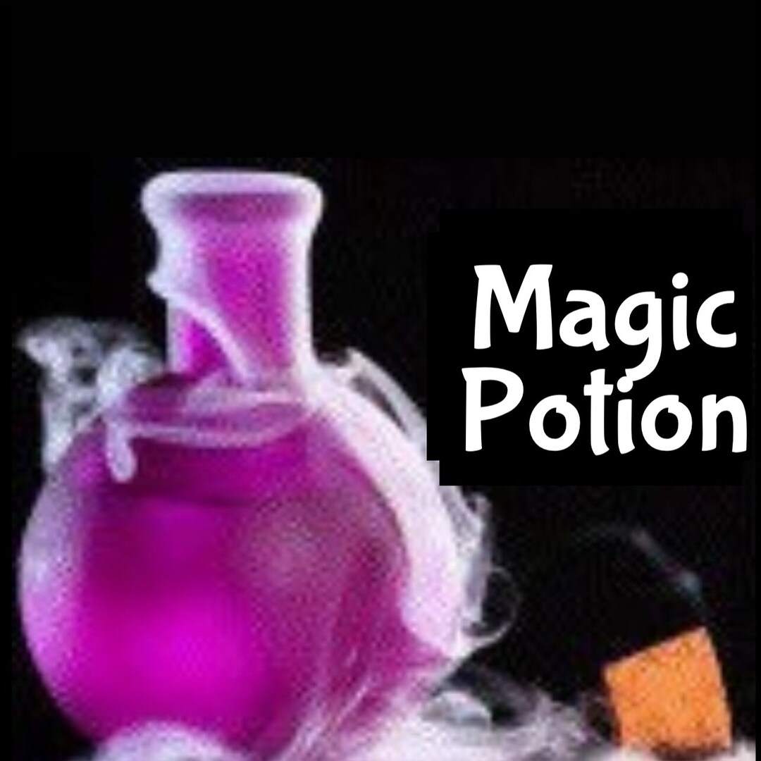 MAGIC POTION Handmade Edp Perfume Cologne Room Linen Spray Fragrance ...