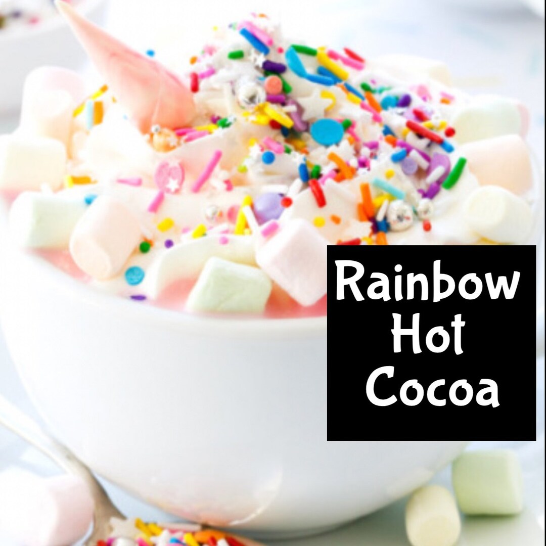 RAINBOW HOT COCOA Handmade Edp Perfume Cologne Room Linen Spray ...