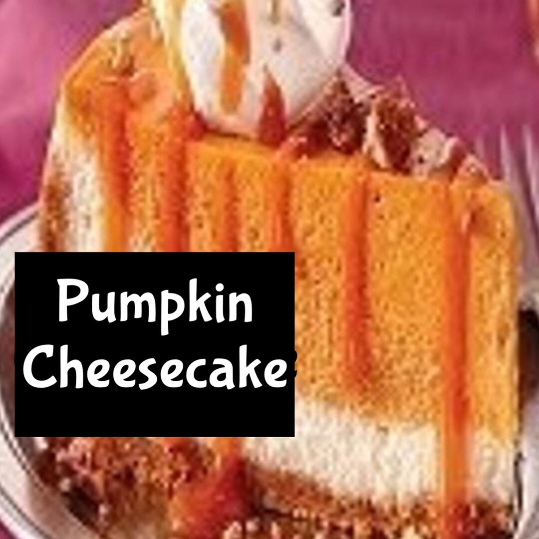 PUMPKIN CHEESECAKE Handmade Edp Perfume Cologne Room Linen Spray ...