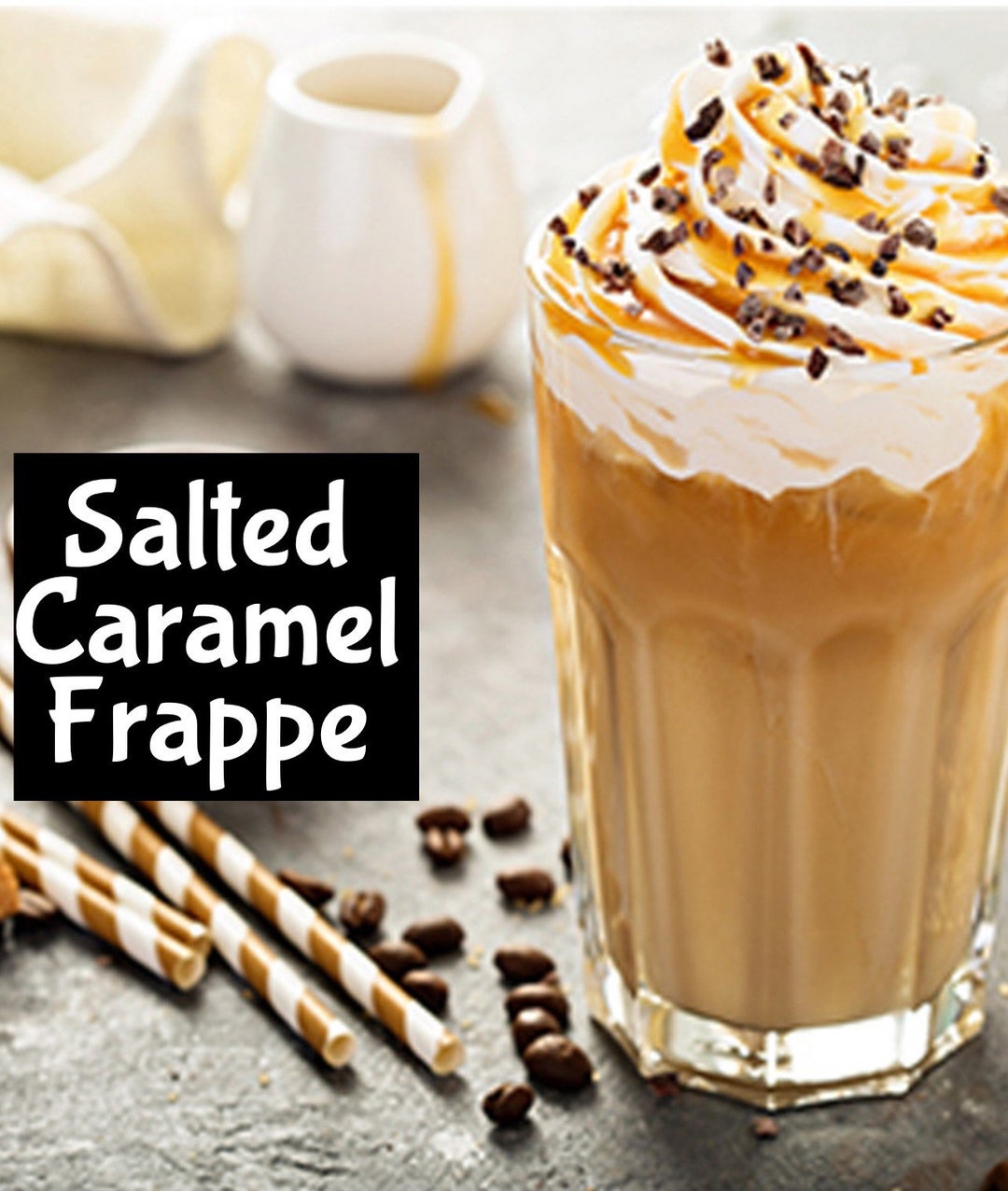 SALTED CARAMEL FRAPPE Handmade Edp Perfume Cologne Room Linen Spray ...