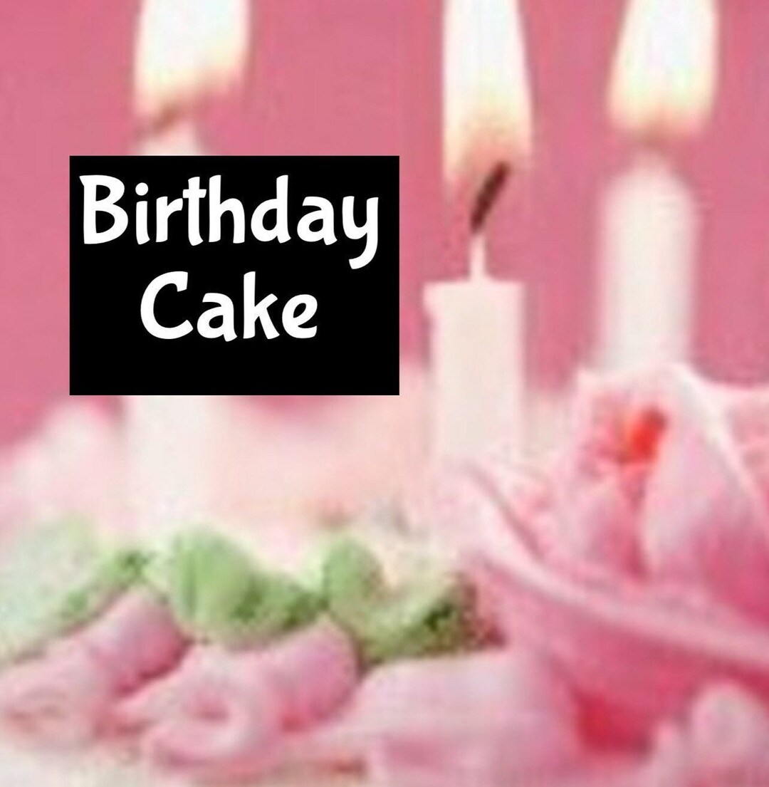 HAPPY BIRTHDAY CAKE Handmade Edp Perfume Cologne Room Linen Spray ...