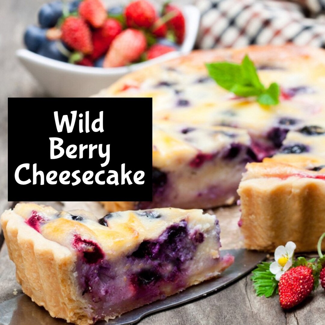 WILD BERRY CHEESECAKE Handmade Perfume Cologne Beard Massage Oil Body ...