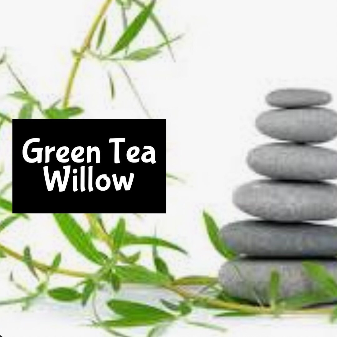 GREEN TEA WILLOW Handmade Edp Perfume Cologne Room Linen Spray ...