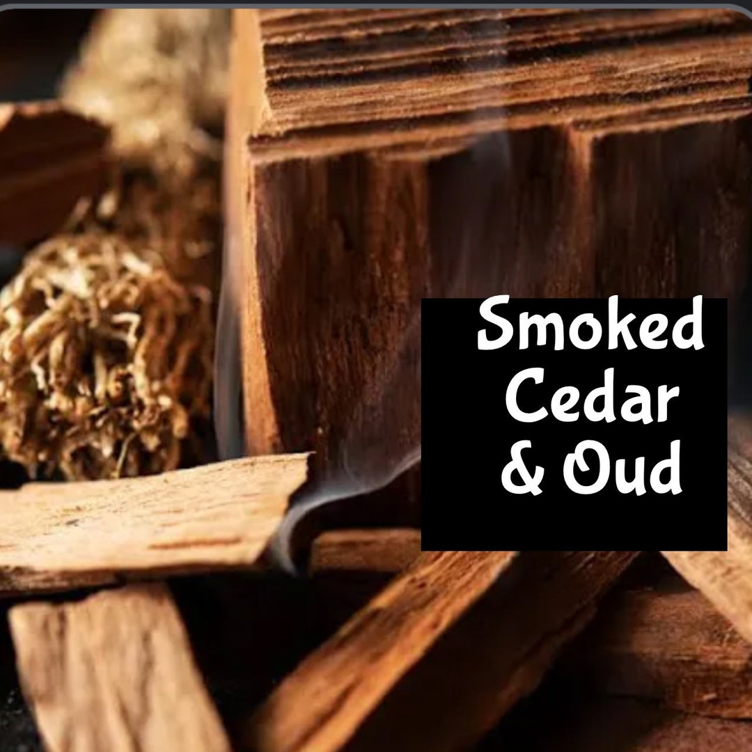 SMOKED CEDAR & OUD Handmade Edp Perfume Cologne Room Linen Spray ...