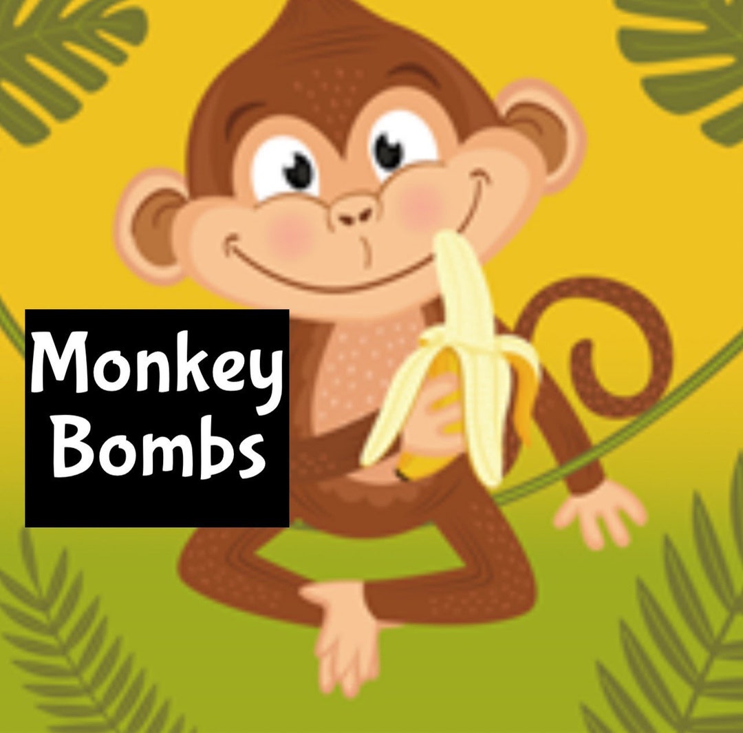 MONKEY BOMBS Moisturizing Shimmer Hair Body Splash EDP Perfume Cologne Beauty Lotion Room Linen ...