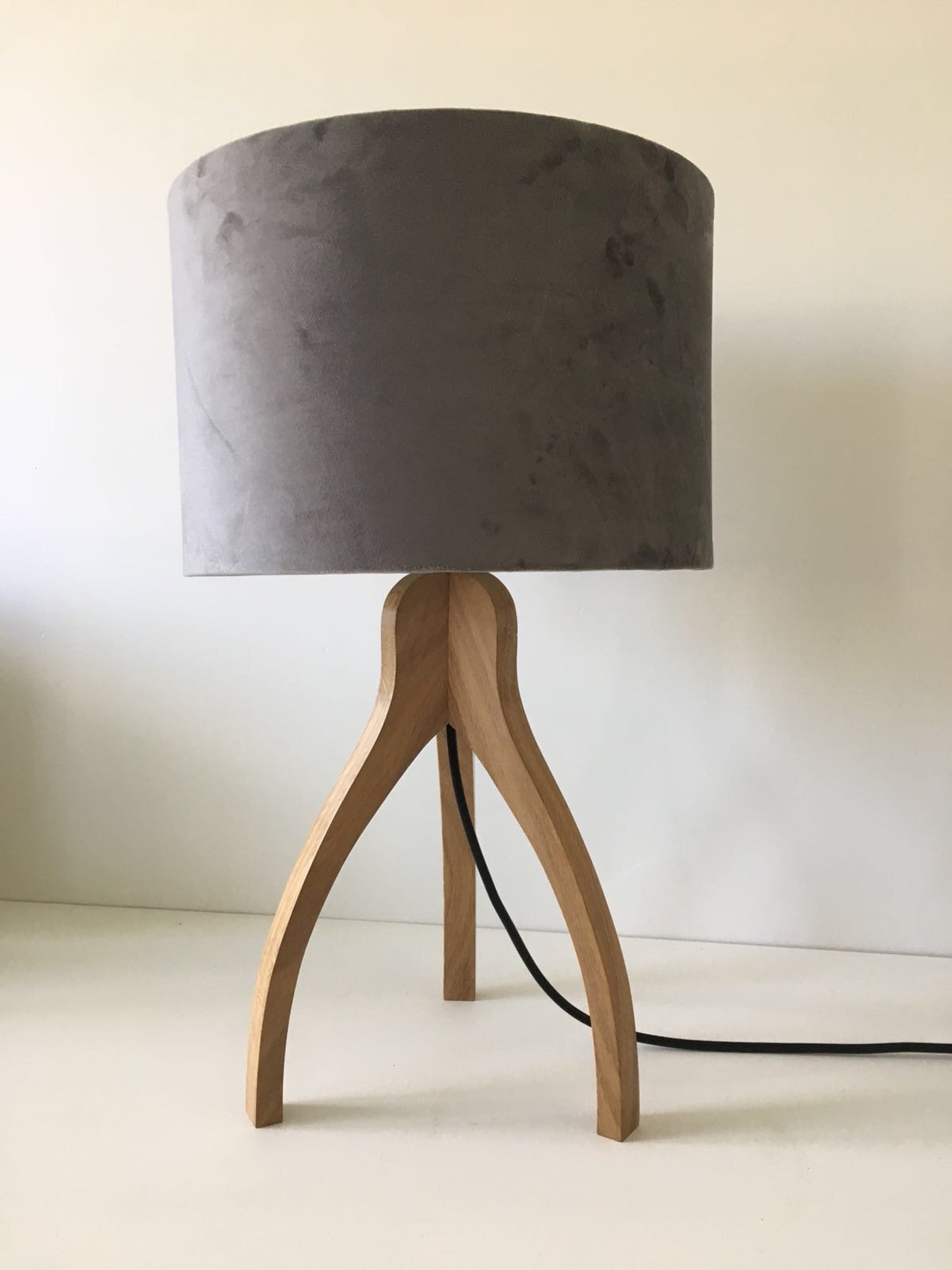 Table Lamp Lamp Wooden Lamp Oak Lamp Wooden Table Lamp - Etsy