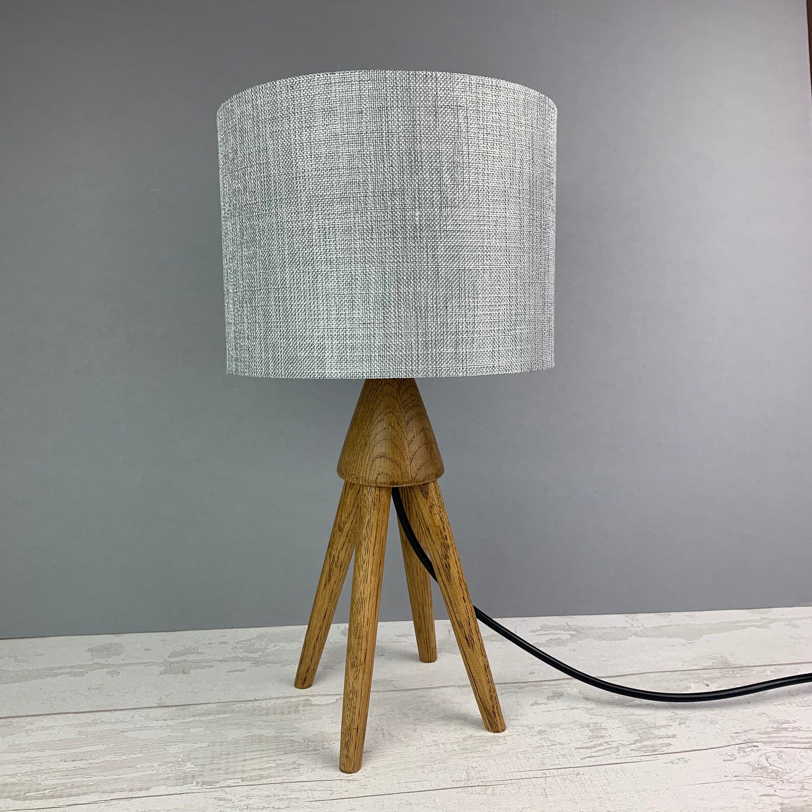 Table Lamp Lamp Wooden Lamp Oak Lamp Wooden Table Lamp - Etsy