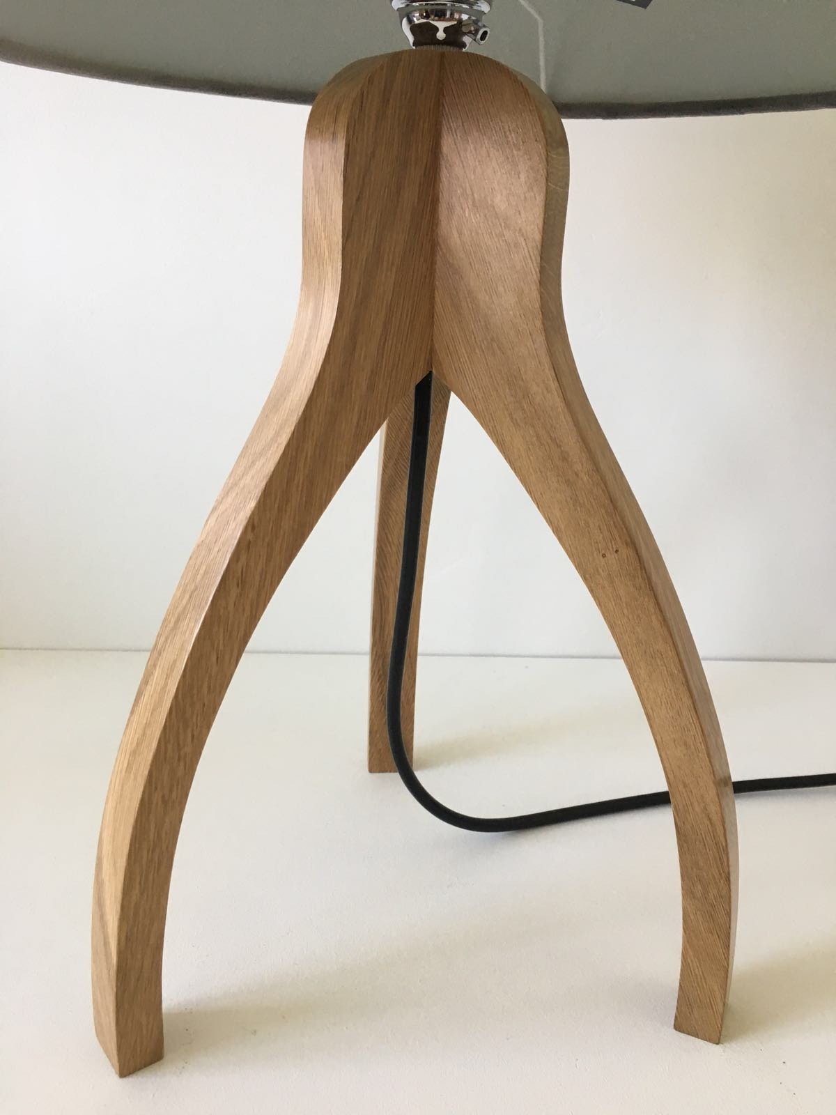 Table Lamp Lamp Wooden Lamp Oak Lamp Wooden Table Lamp - Etsy