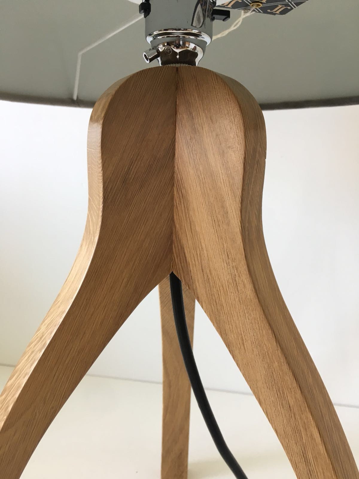 Table Lamp Lamp Wooden Lamp Oak Lamp Wooden Table Lamp - Etsy