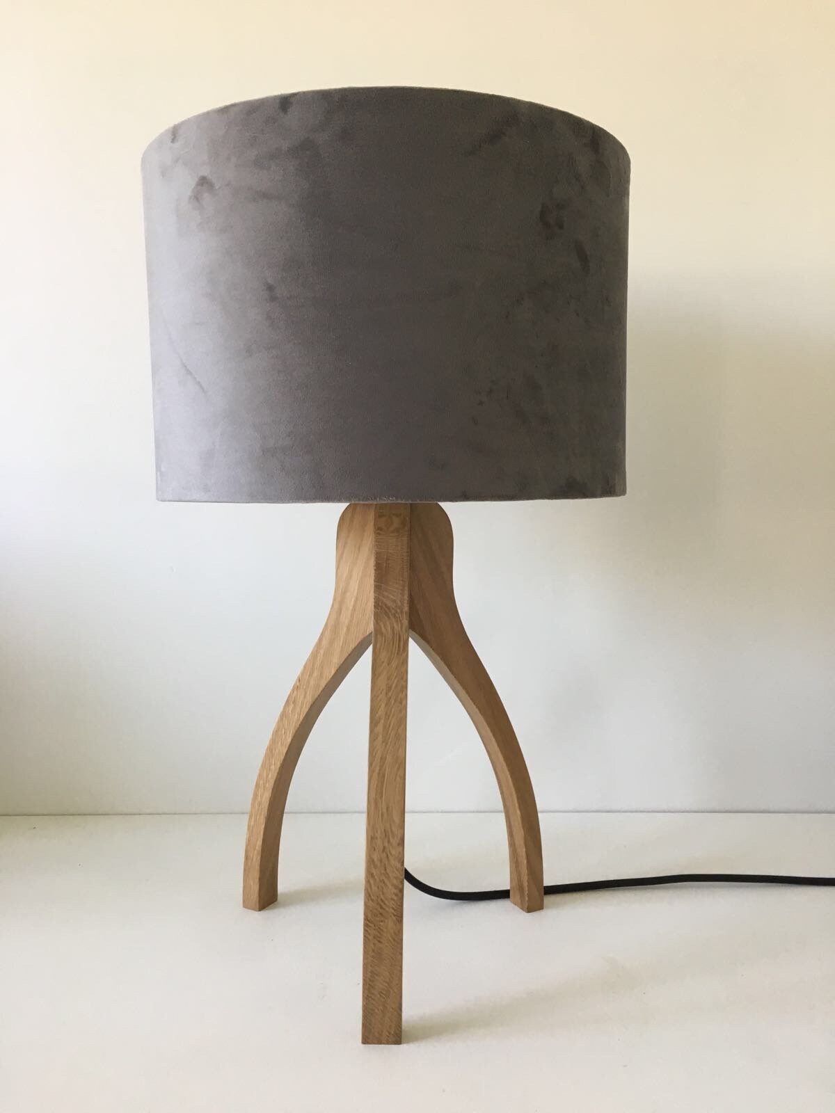 Table Lamp Lamp Wooden Lamp Oak Lamp Wooden Table Lamp - Etsy