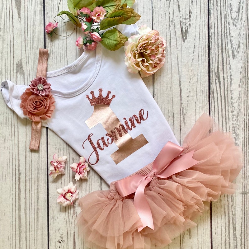 Baby Girl First Birthday Outfit - Etsy