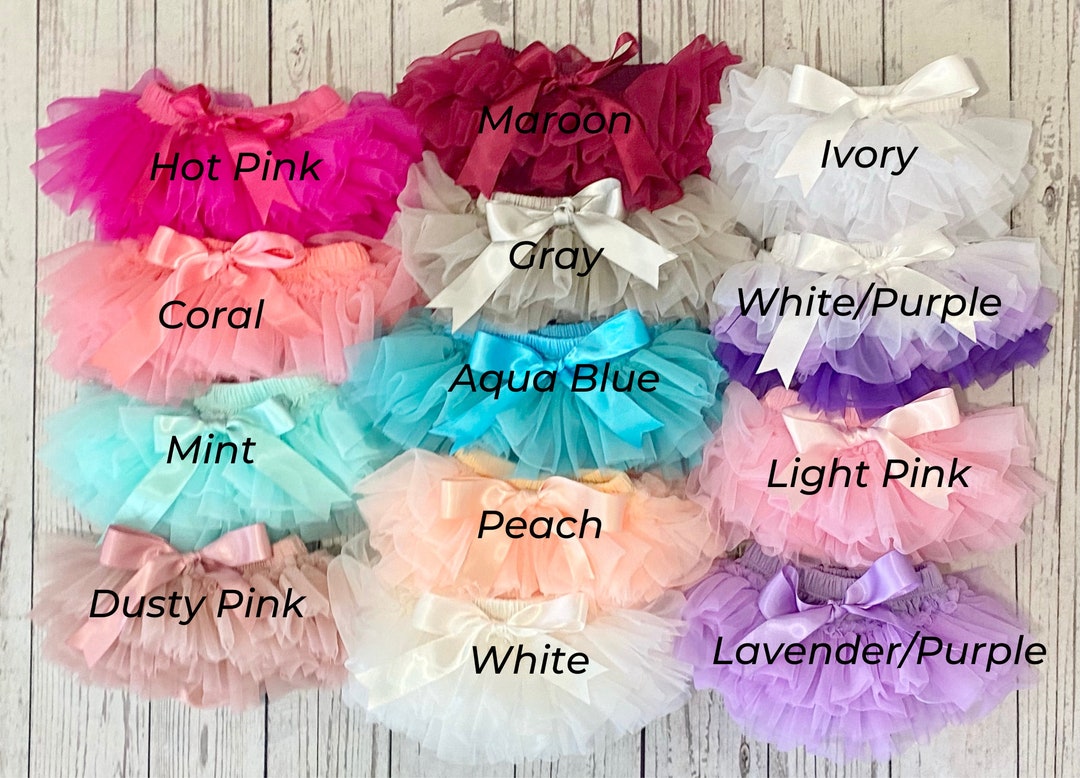 Ruffle Tutu Bloomer: Baby Nappy Cover, Cake Smash Outfit - Etsy