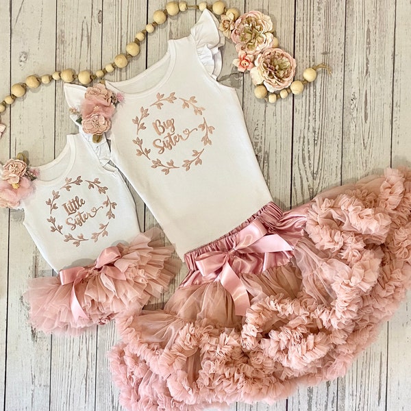 Big Sister and Little Sister Matching Outfits - Etsy