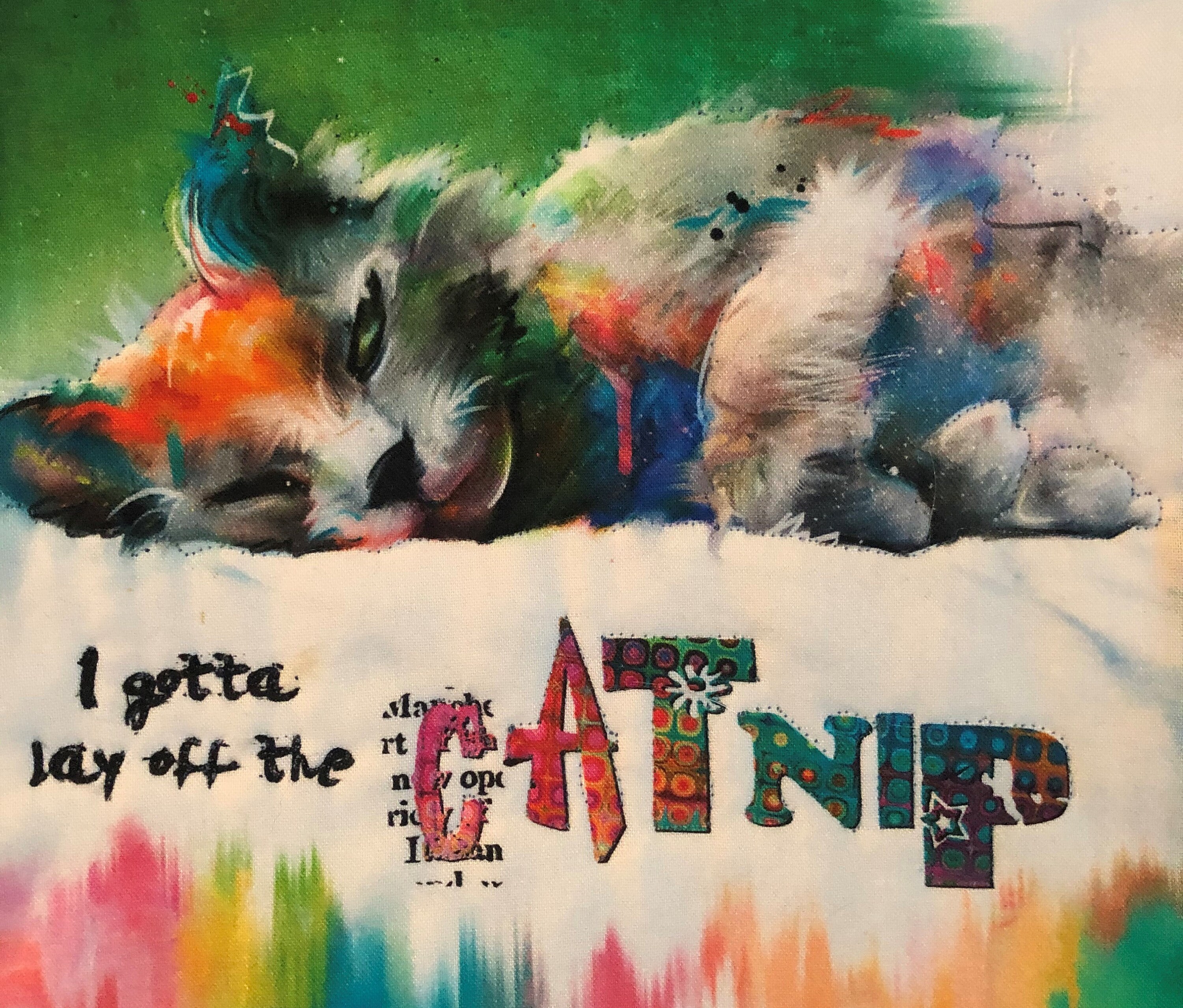 Freche Tiere Ich gotta legen die Katzenminze | Etsy