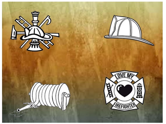 Firefighter SVG Hero Svg Firefighter Cutfile Svg Svg Files | Etsy