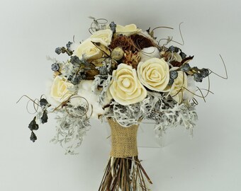 CUSTOM TINY SAMPLE Flowers Wooden Flower Bouquet Sola - Etsy