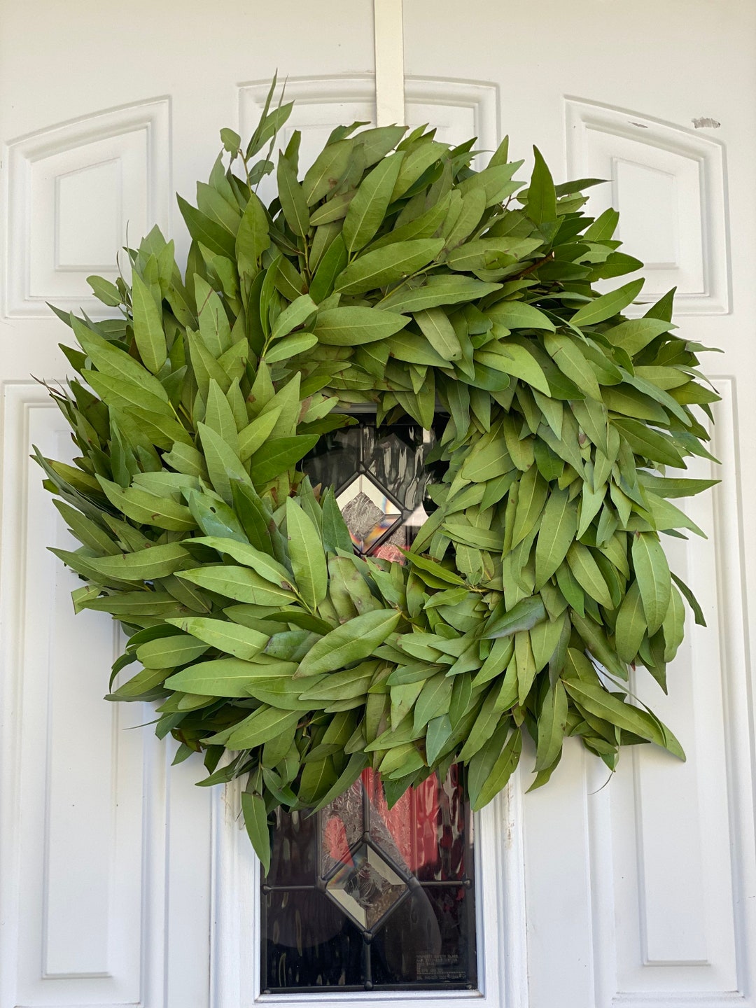 Fresh and Fragrant Handmade Bay Leaf Greenery Wreath - Etsy