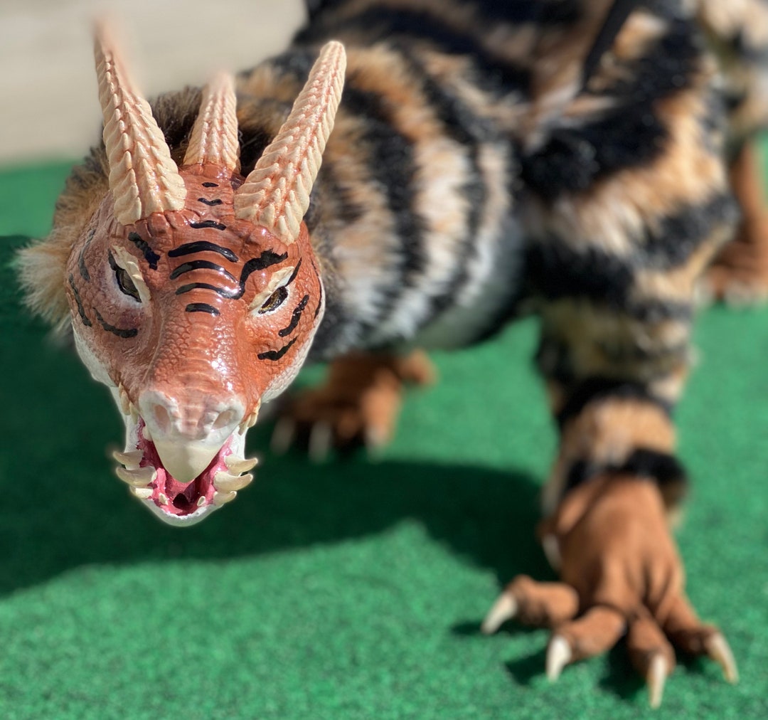 Tiger Dragon Art Doll - Etsy