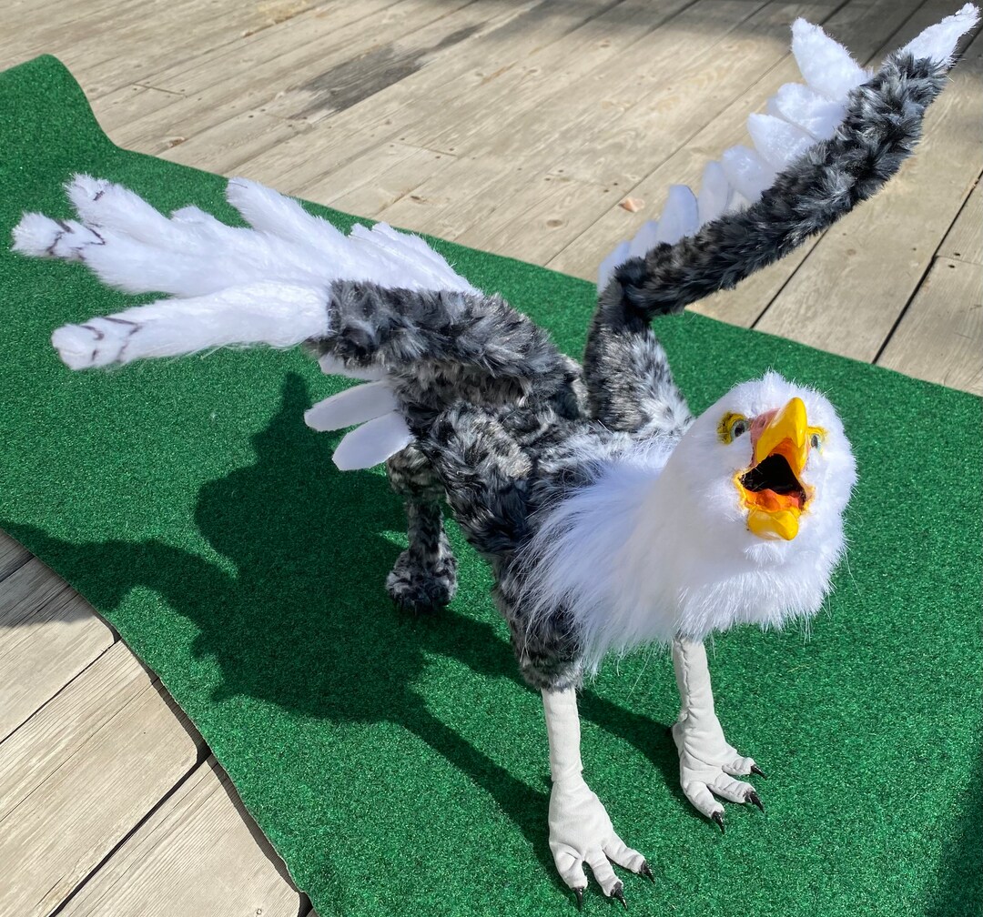 Snowy Gryphon Art Doll - Etsy