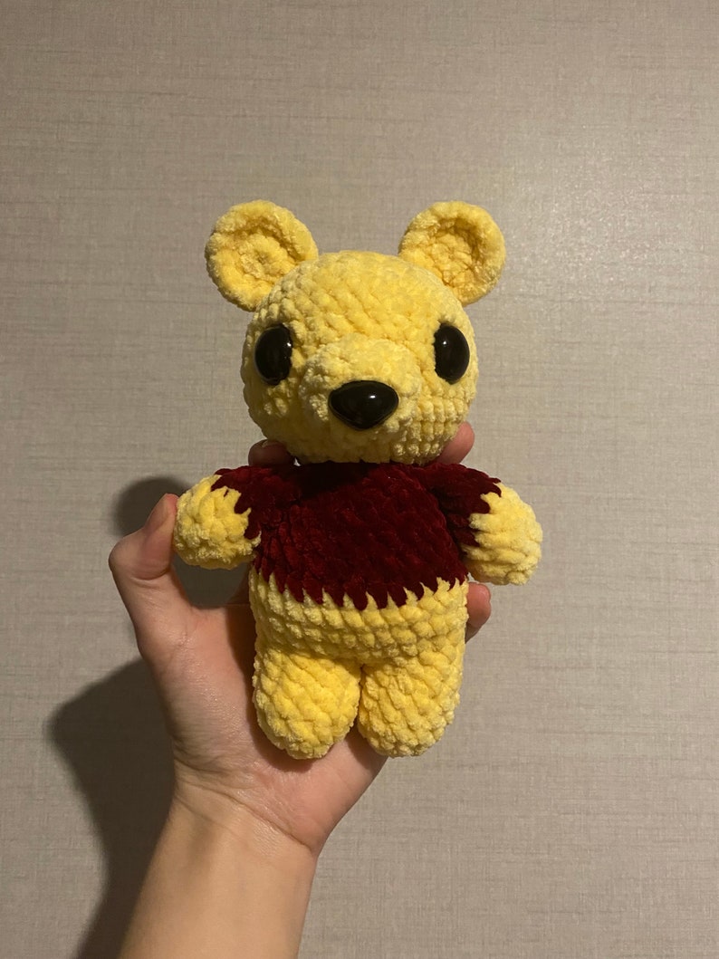Crochet Pooh Bear - Etsy