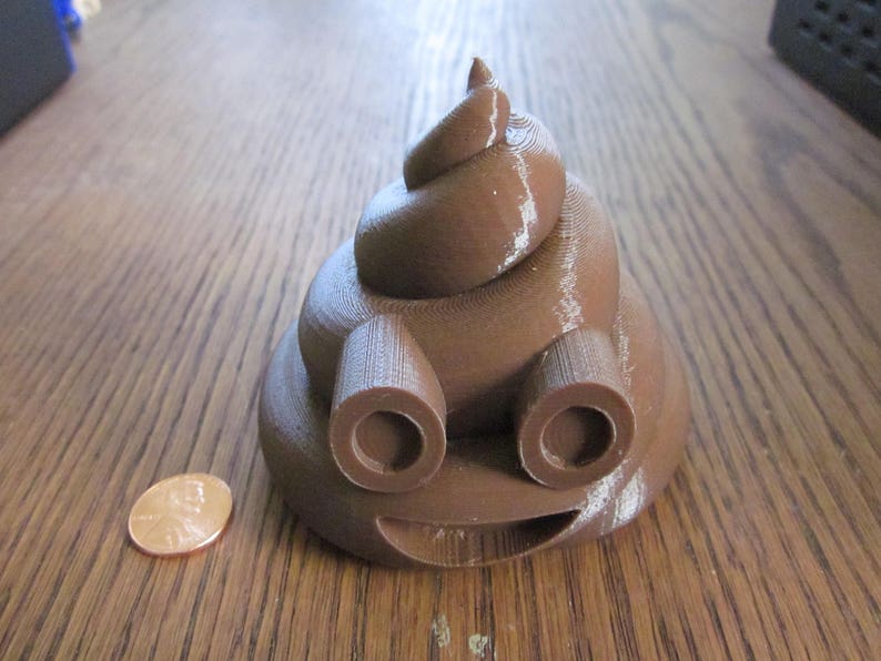 3D Printed Decorative Poop Emoji 3D Print Home Decor Gift - Etsy Ireland