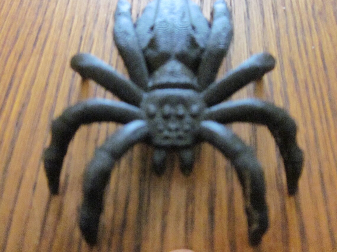 Halloween 3D Printed Spider Spooky Scary Realistic Halloween - Etsy