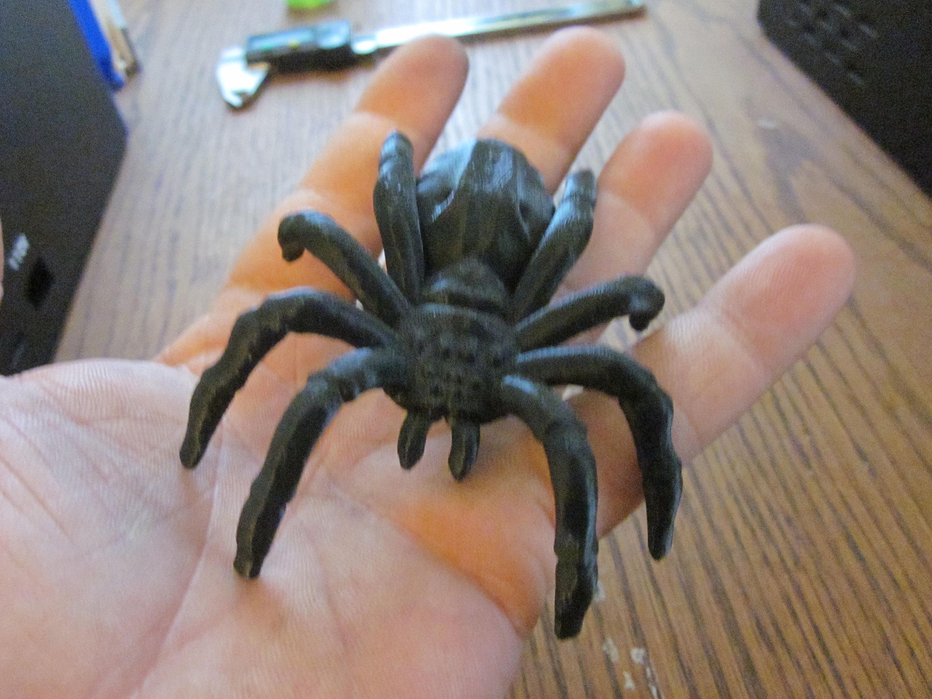 Halloween 3D Printed Spider Spooky Scary Realistic Halloween - Etsy