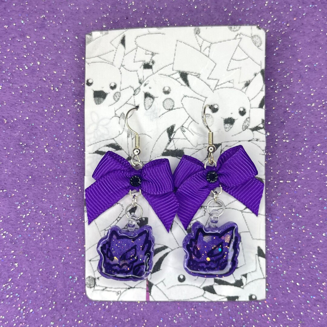 Anime Character Earrings - Etsy