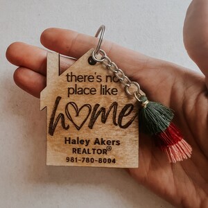 Set of Real Estate Keychains Realtor Closing Gift Marketing FREE ...