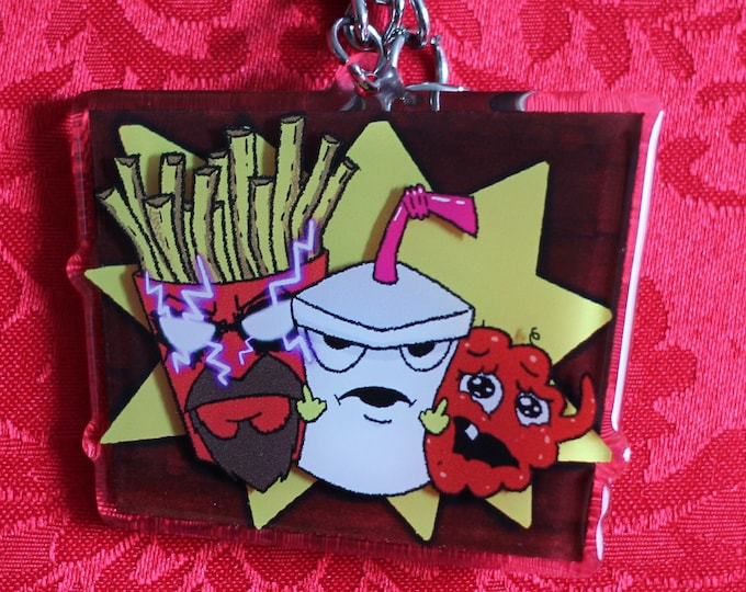 Frylock Aqua Teen Hunger Force ATHF Plush Keychain - Etsy