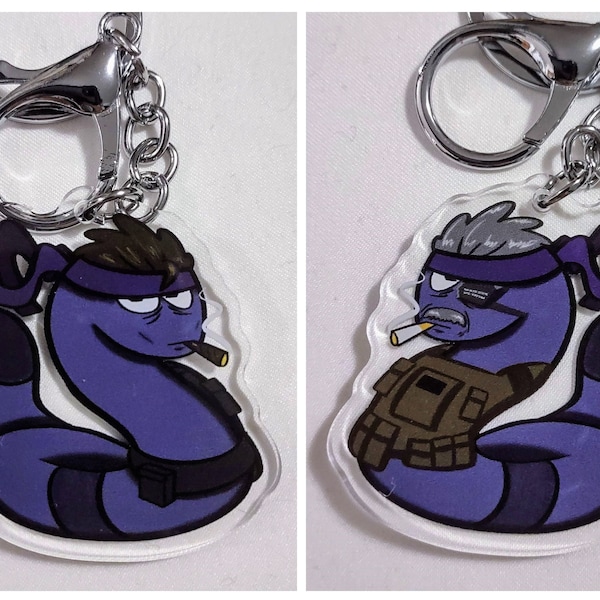 Snake Keychain - Etsy