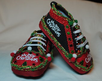 Christmas shoes | Etsy