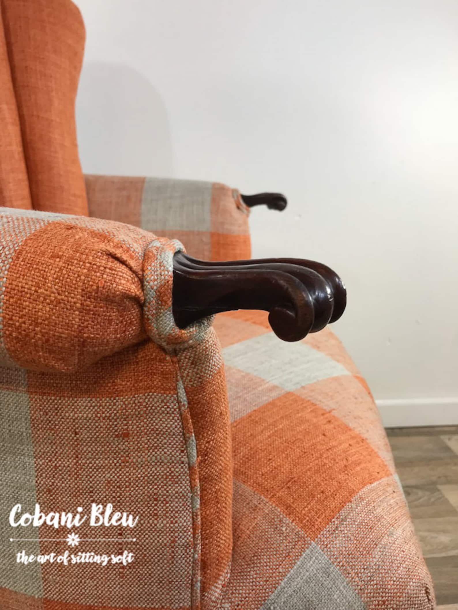 Custom Order for Vintage Channel Back Chair - Etsy