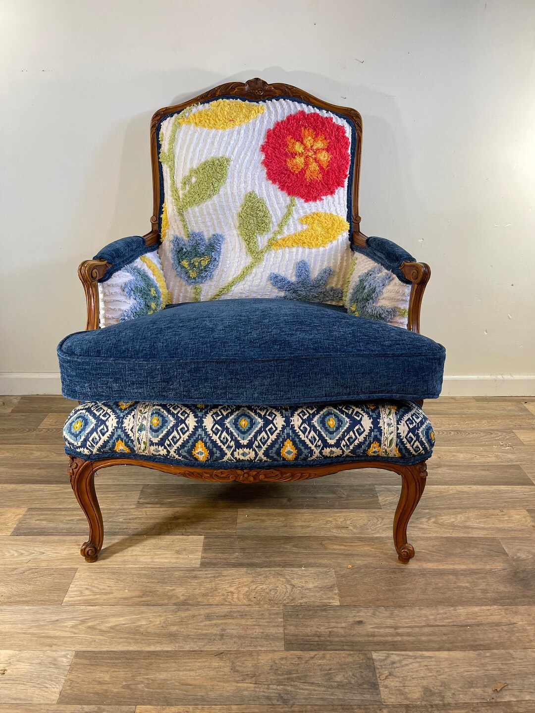 Happy Eclectic Vintage Chair - Etsy