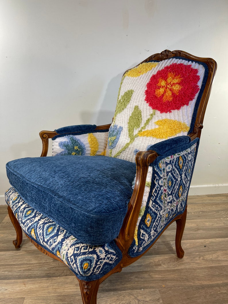Happy Eclectic Vintage Chair - Etsy