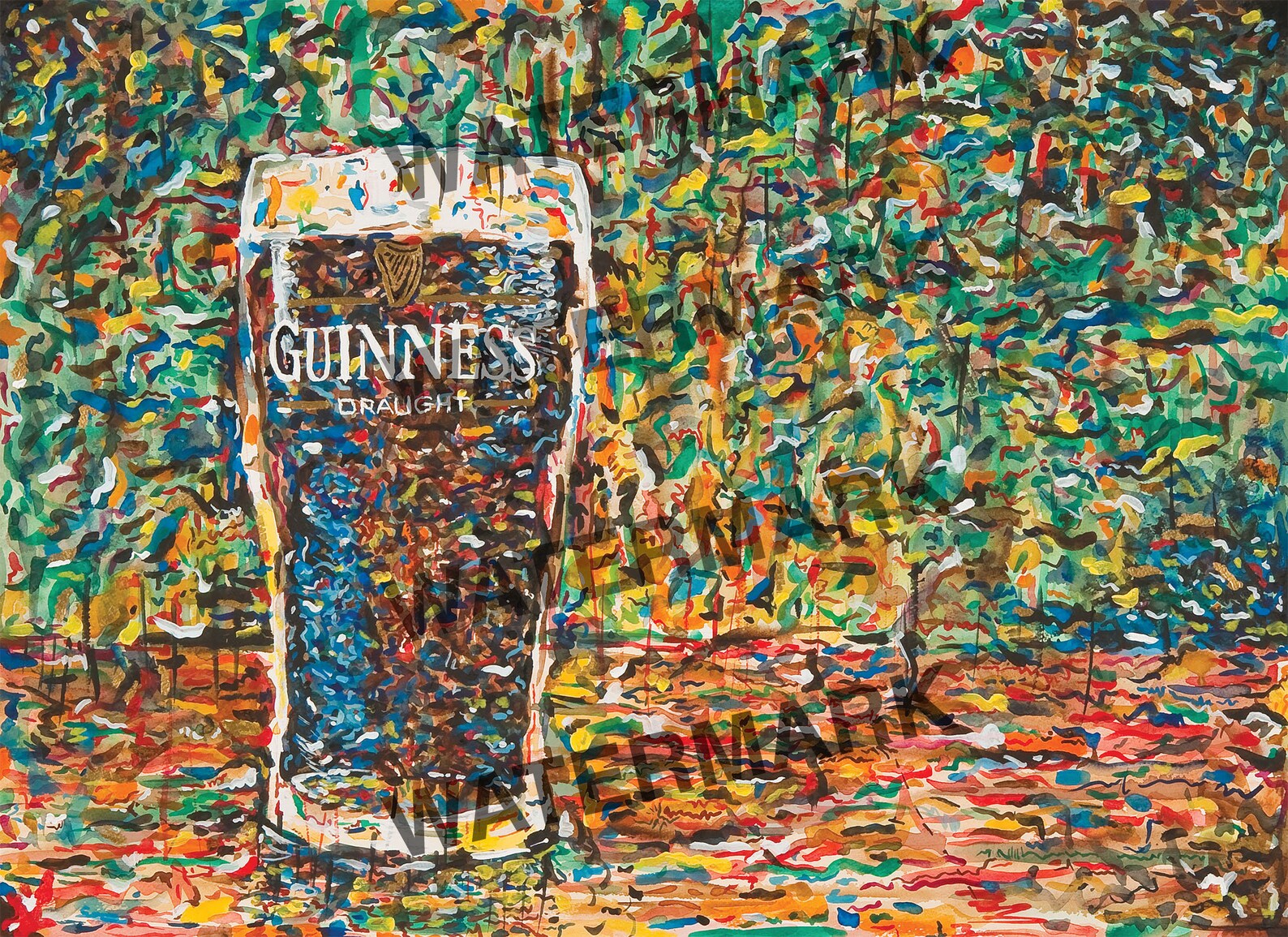 Guinness Beer, Wall Art, Bar Gift, Irish Beer - Etsy