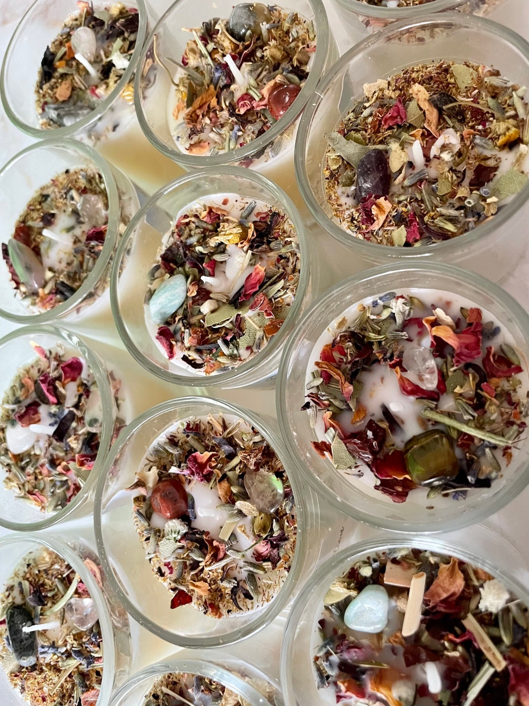 Manifestation Energy Candle | Lightly Scented Intention Candle With ...