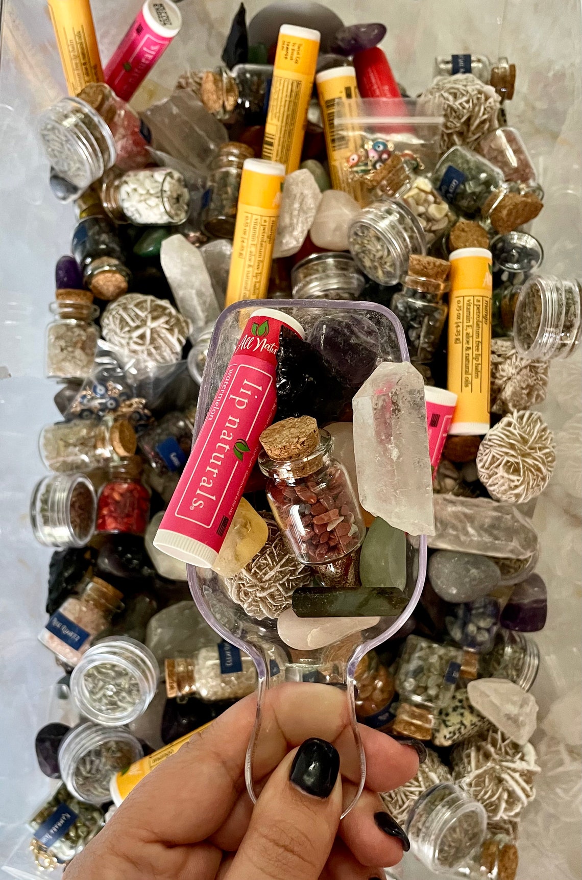 Crystal Confetti Mystery Crystal Scoop Mystery Crystal Box - Etsy