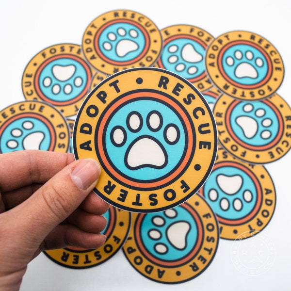 Cat Rescue Decal - Etsy