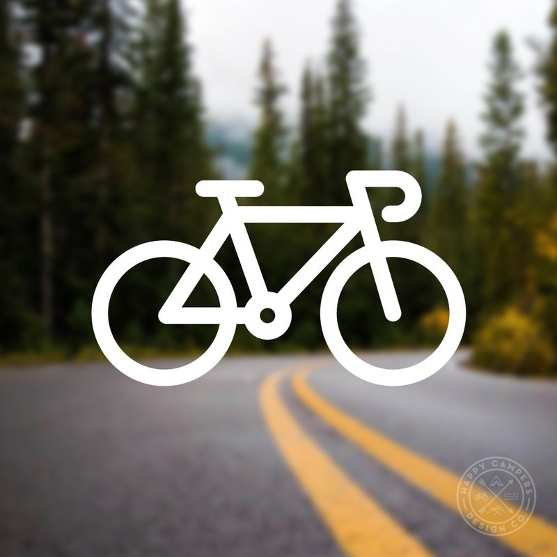 Bike Wall Decal - Etsy