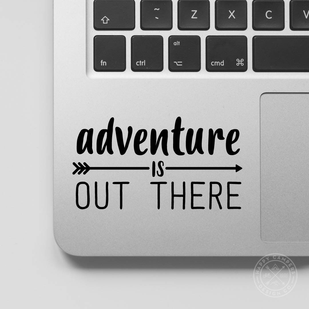 Adventure is Out There Vinyl Decal | Water Bottle Decal | Car Window ...