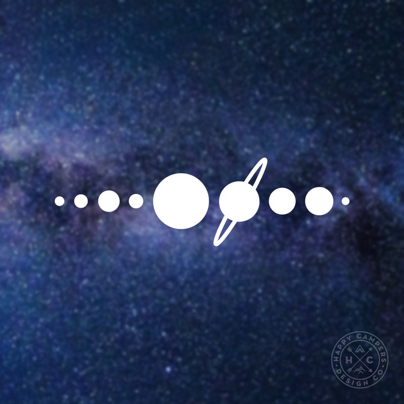Planet Decal - Etsy
